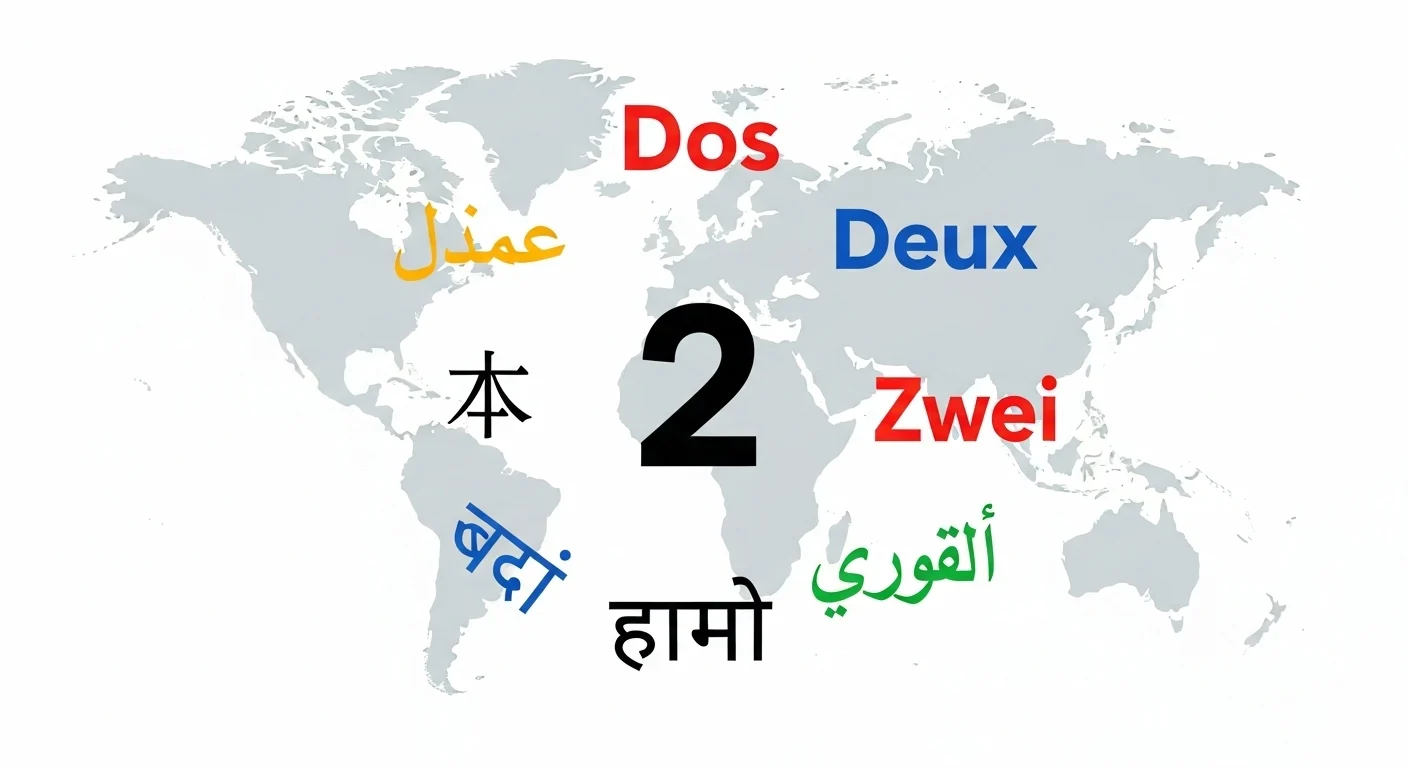 How to Say 2 in Different Languages Around the World (70 Translations ...