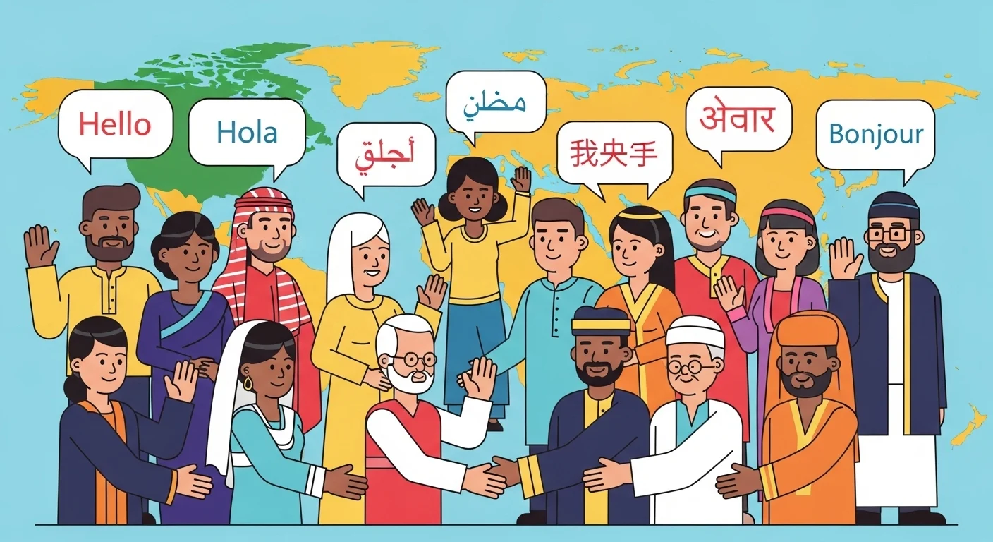 Greetings in Different Languages: 70 Ways to Say Hello Around the World