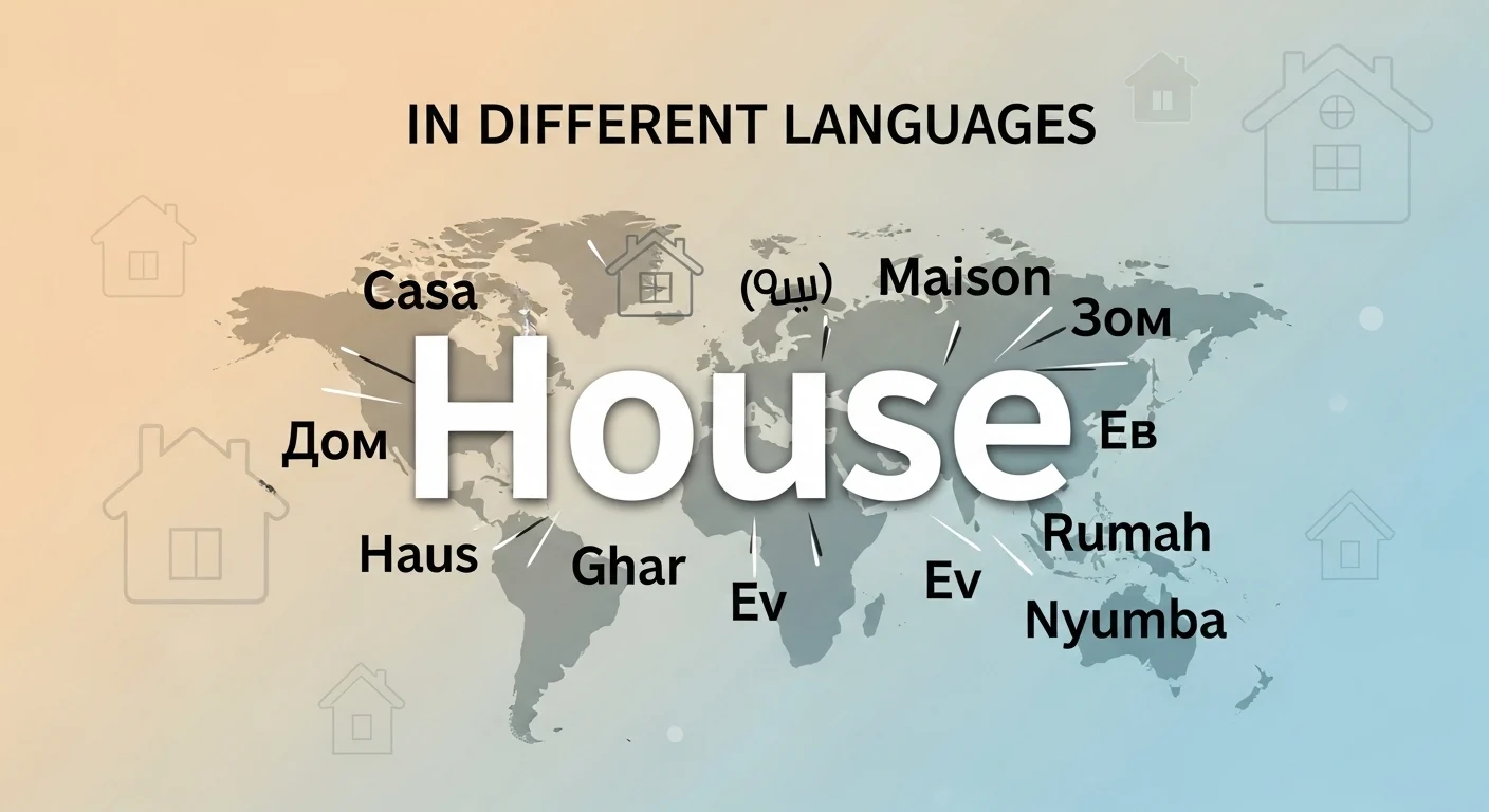 House in Different Languages: 70+ Ways to Say “House” Around the World