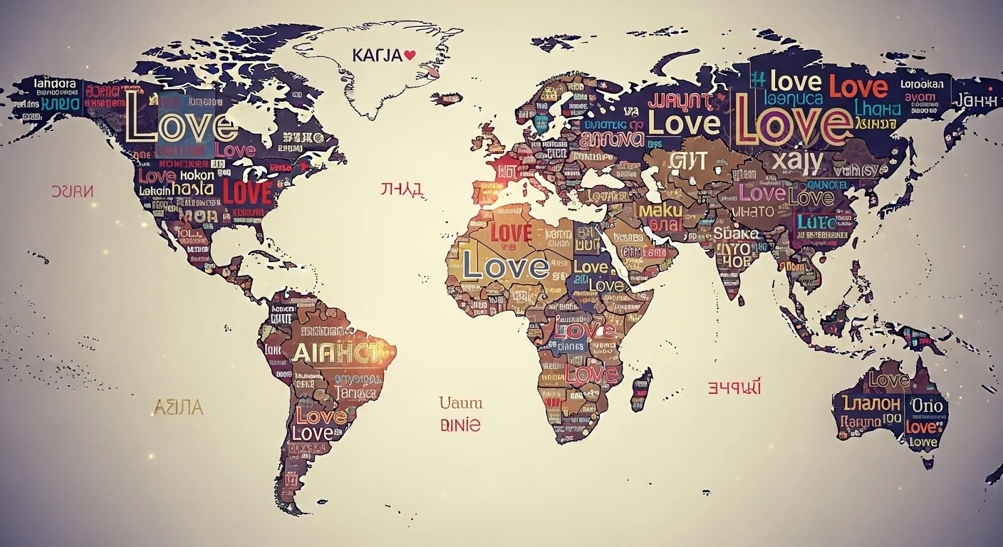 Love in Different Languages List (70+ Ways to Say Love Around the World)