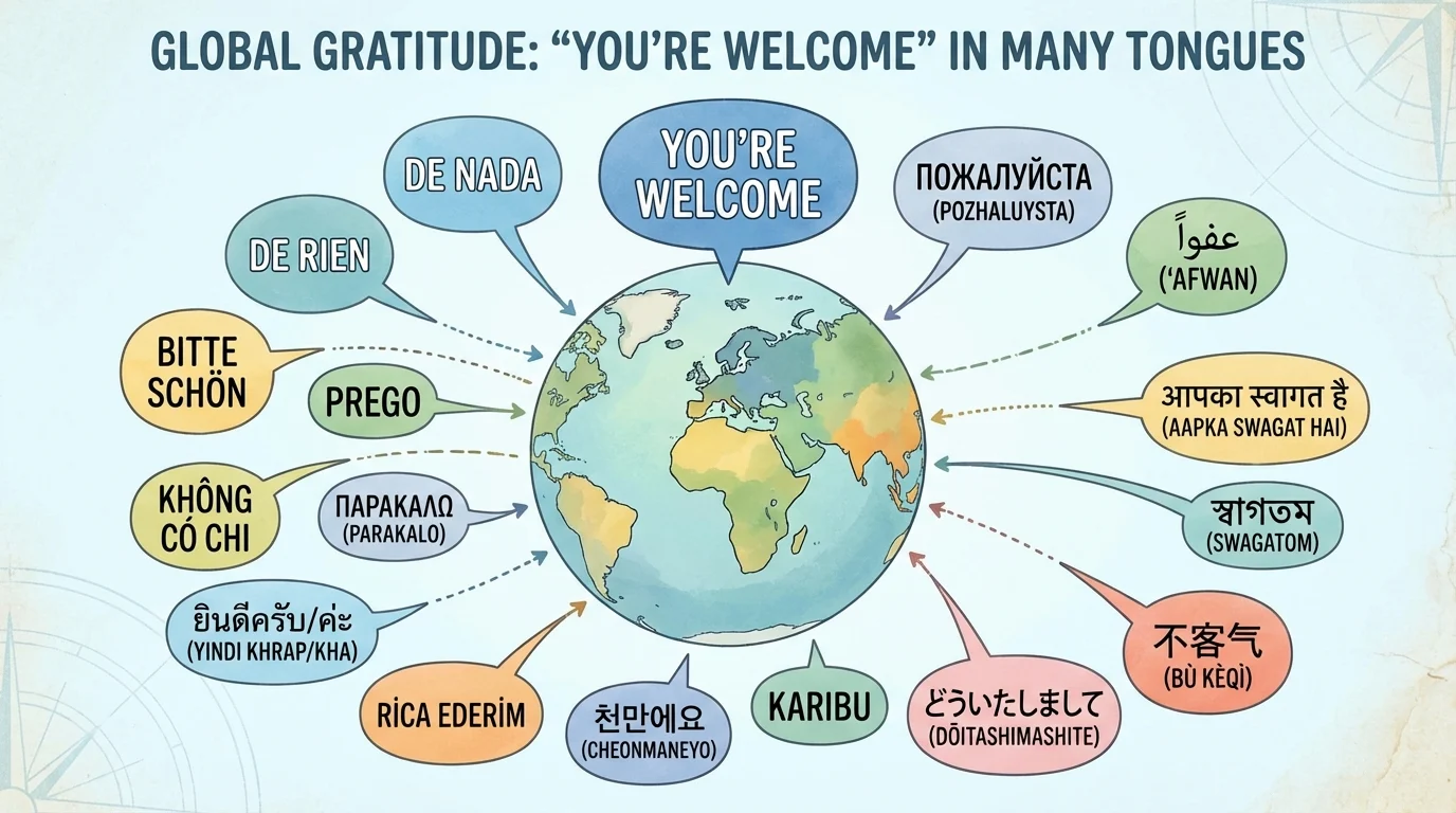 You're Welcome in Different Languages: 70 Ways to Say “You’re Welcome ...