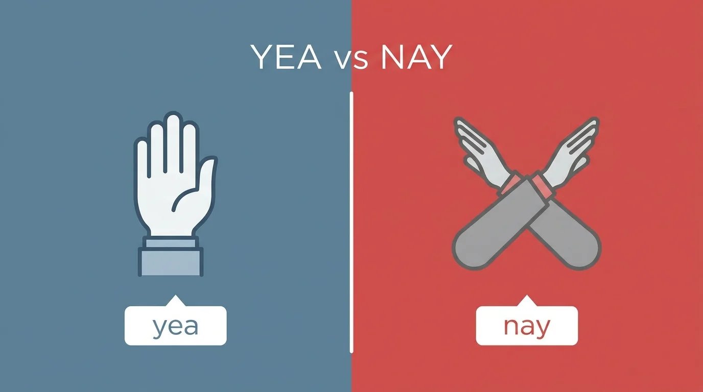 Yea vs Nay: What’s the Difference and When to Use Each?